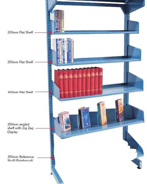 Standard Bay Library shelving - State Furniture