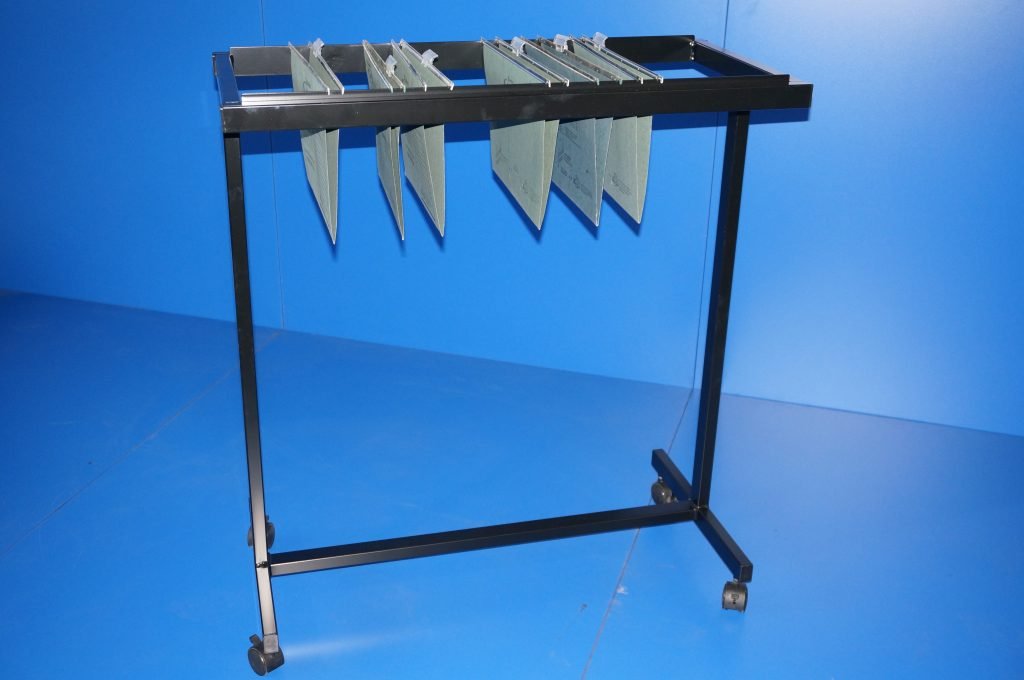 mobile filing rack - State Furniture