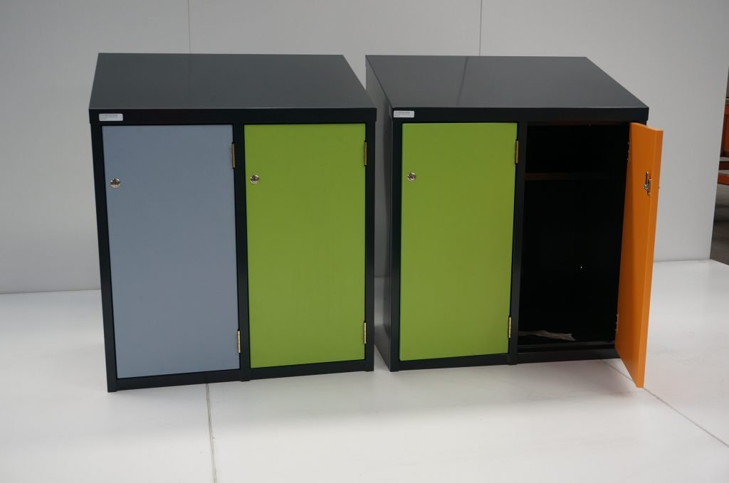 UNDER WINDOW SLOPING TOP HYBRID LOCKER - State Furniture